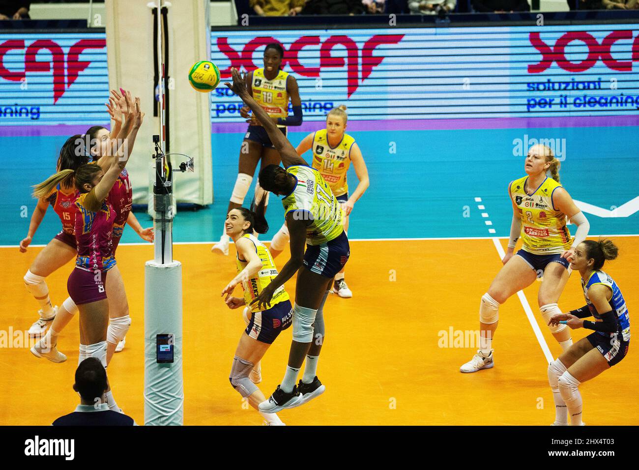 SYLLA MYRIAM (Imoco Volley Conegliano) during Quarter Finals - Vero ...