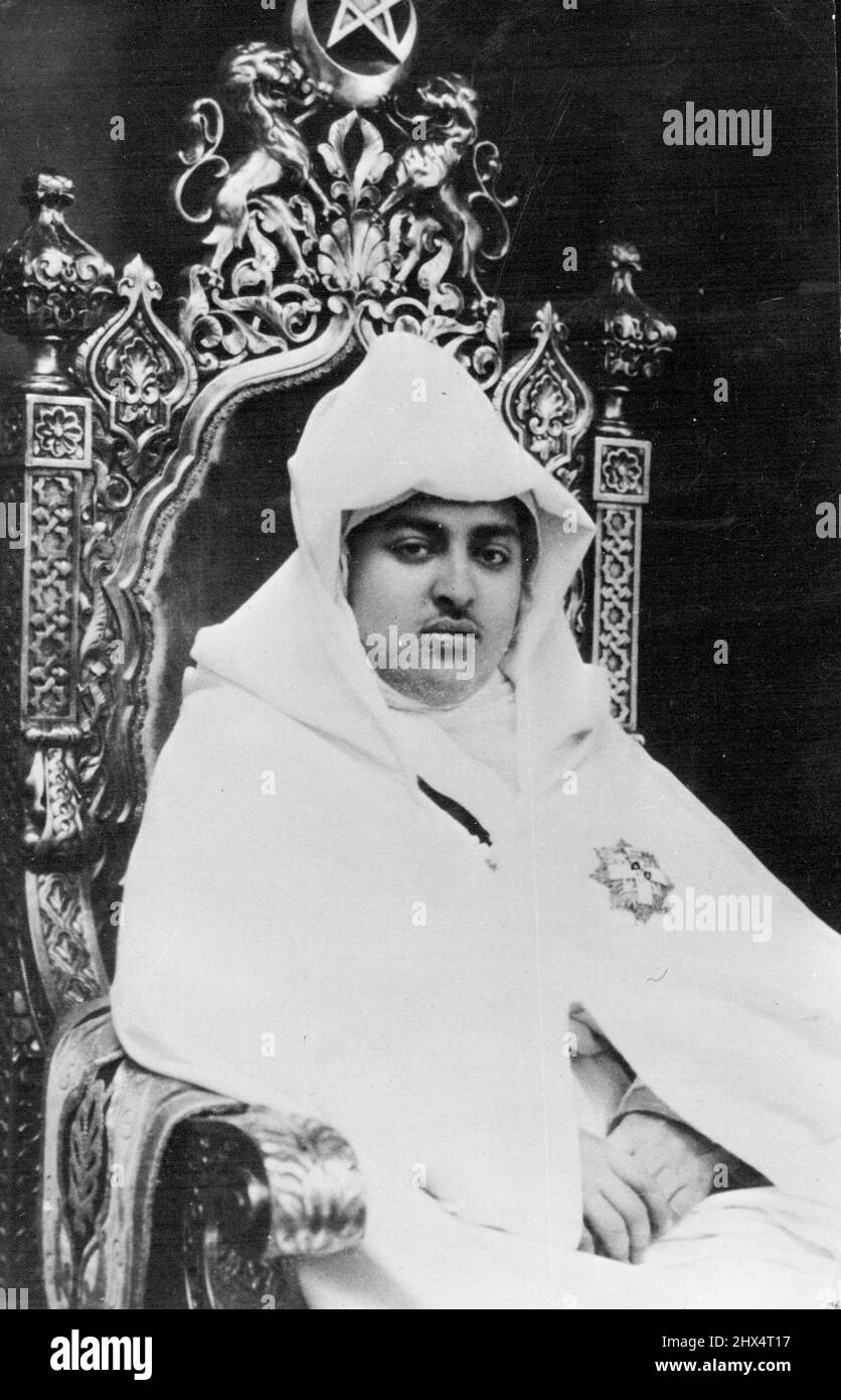 Repudiation of Sultan in Spanish Morocco :The Khalifah, Moulay El ...