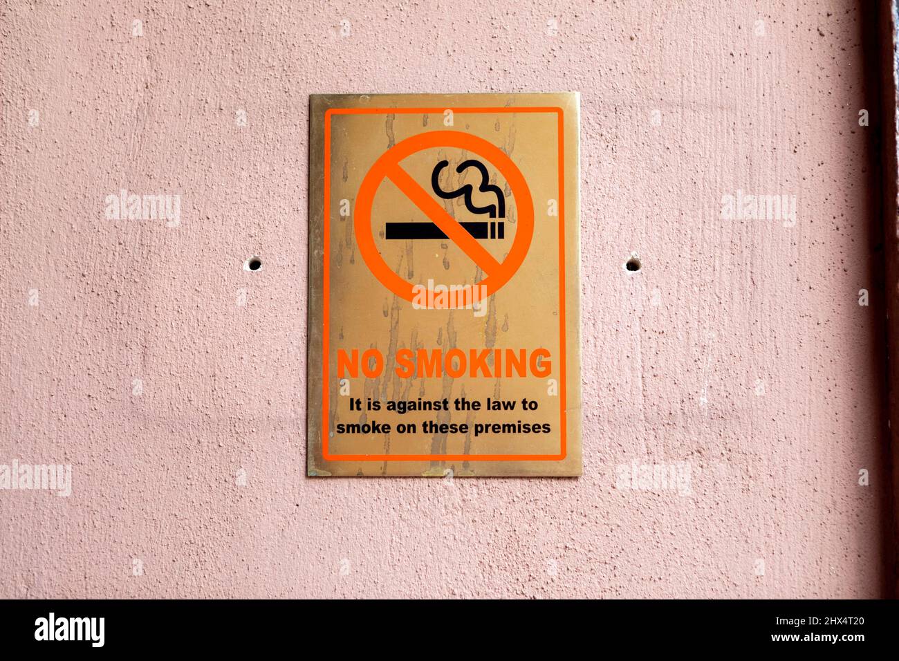 Smoking prohibited labels hi-res stock photography and images - Alamy