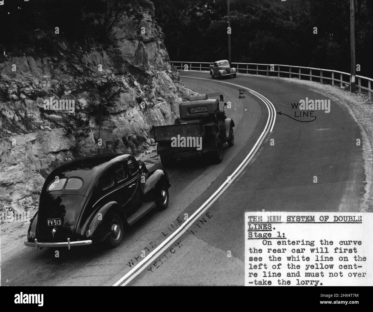 The New System Of Double Lines: Stage 1 -- On entering the curve the ...