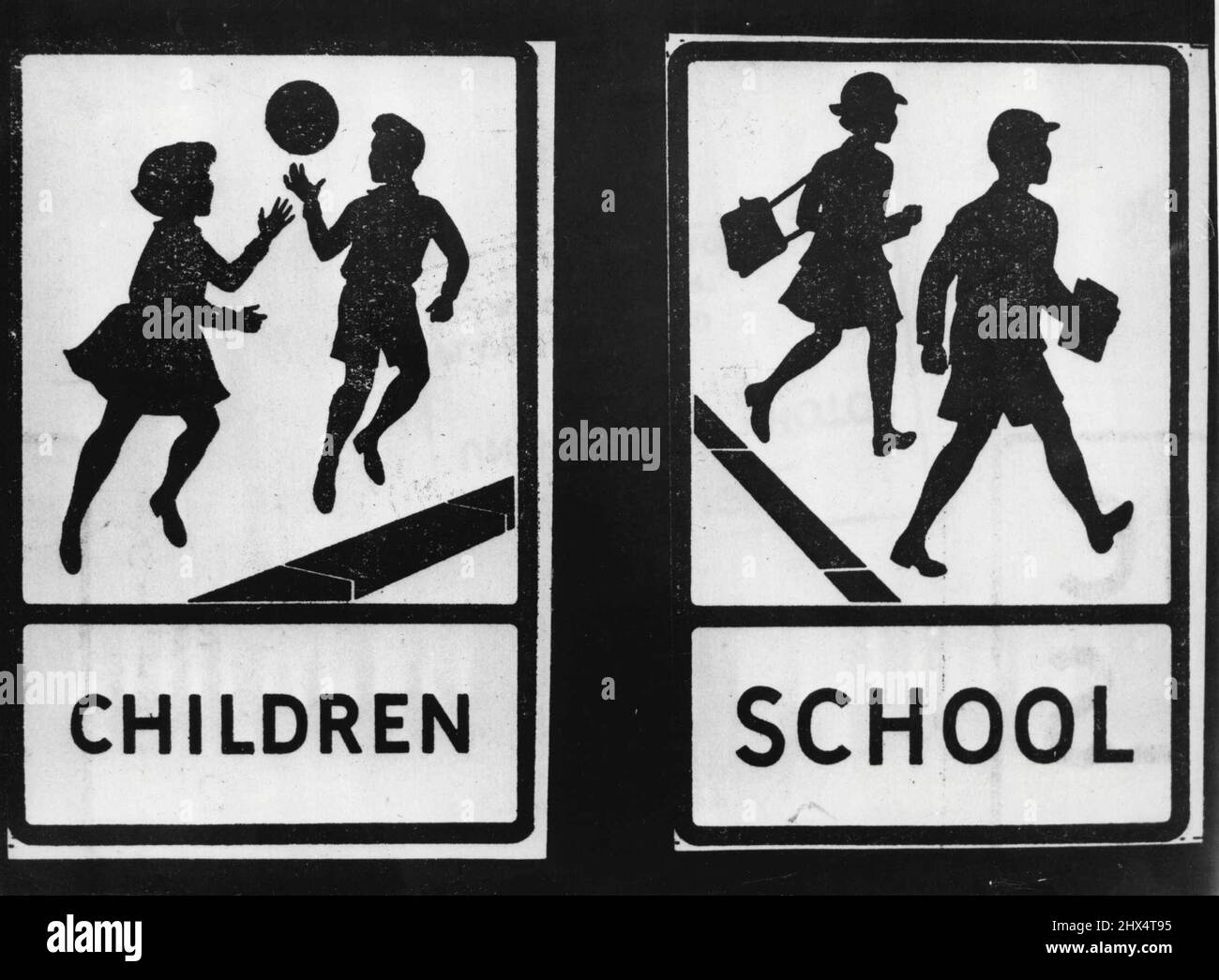 New Child-Safety Signs For British Roads -- Motorists will have to look ...