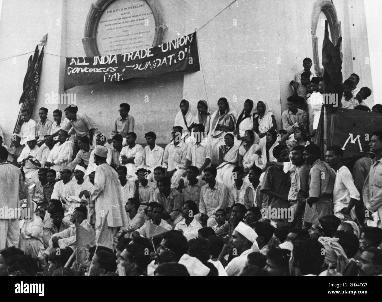 India - All India Trade Union Convention. During Congress Days in ...