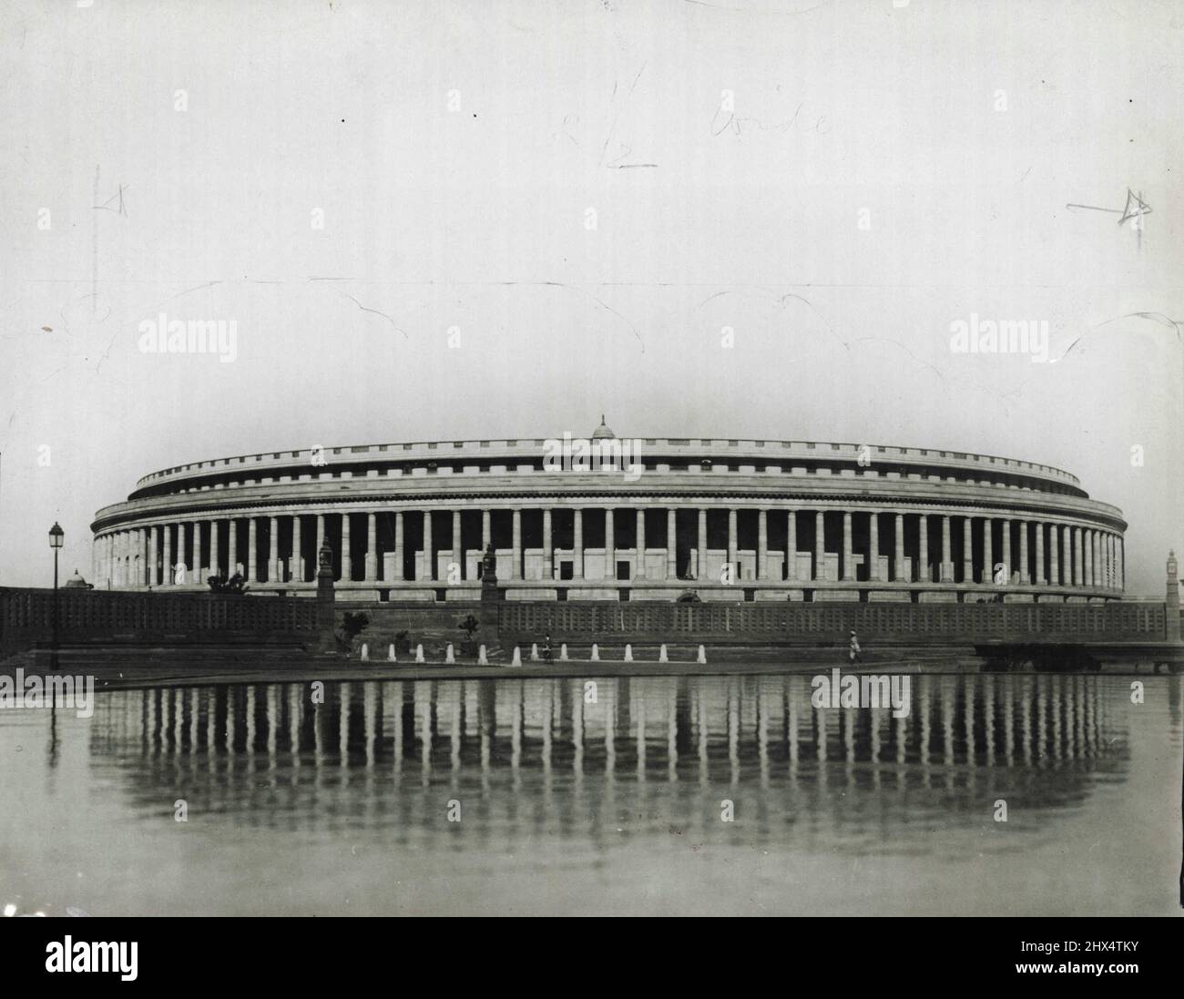 Of New Delhi - The magnificent Council House, design by Sir Herbert ...