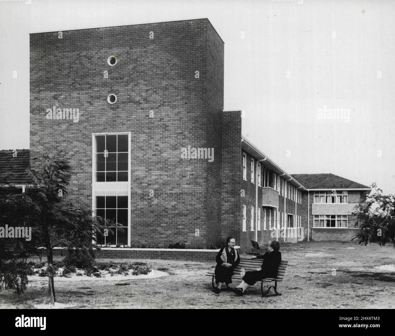 Mount Henry Home For The Aged - Perth. September 28, 1953 Stock Photo ...