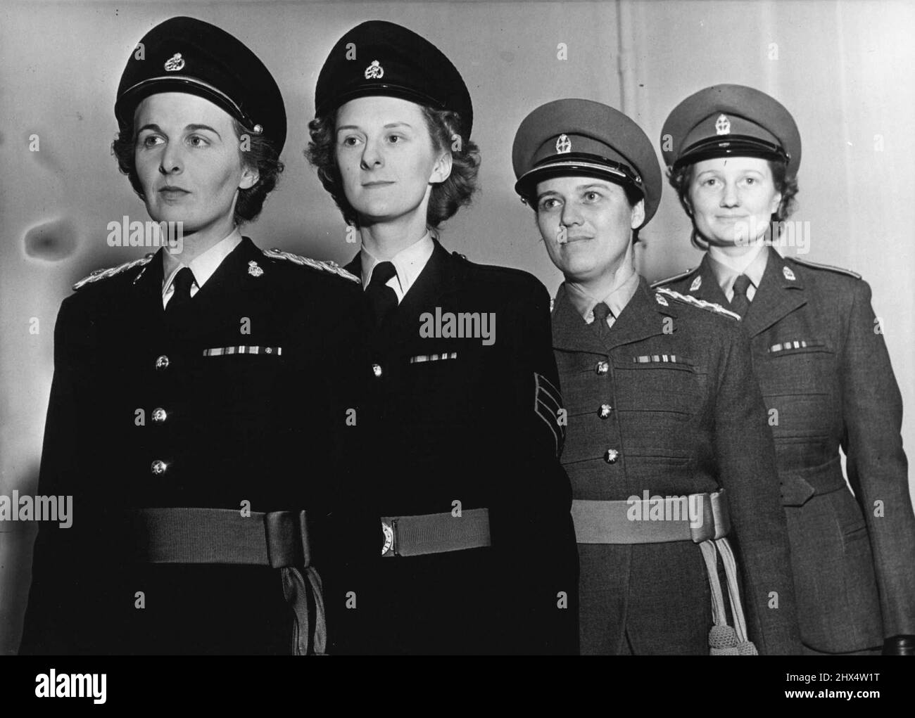 "On (Fashion) Parade" Wracs Get New Uniforms - "In their Number Once ...