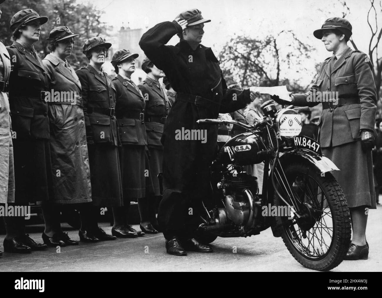 Female dispatch motorcycle hi-res stock photography and images - Alamy