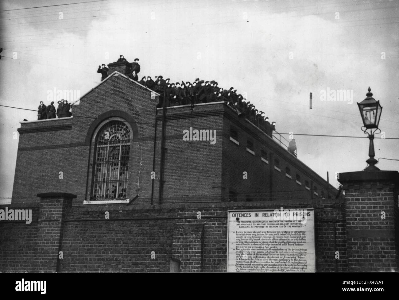British troops in detention barracks hi-res stock photography and ...