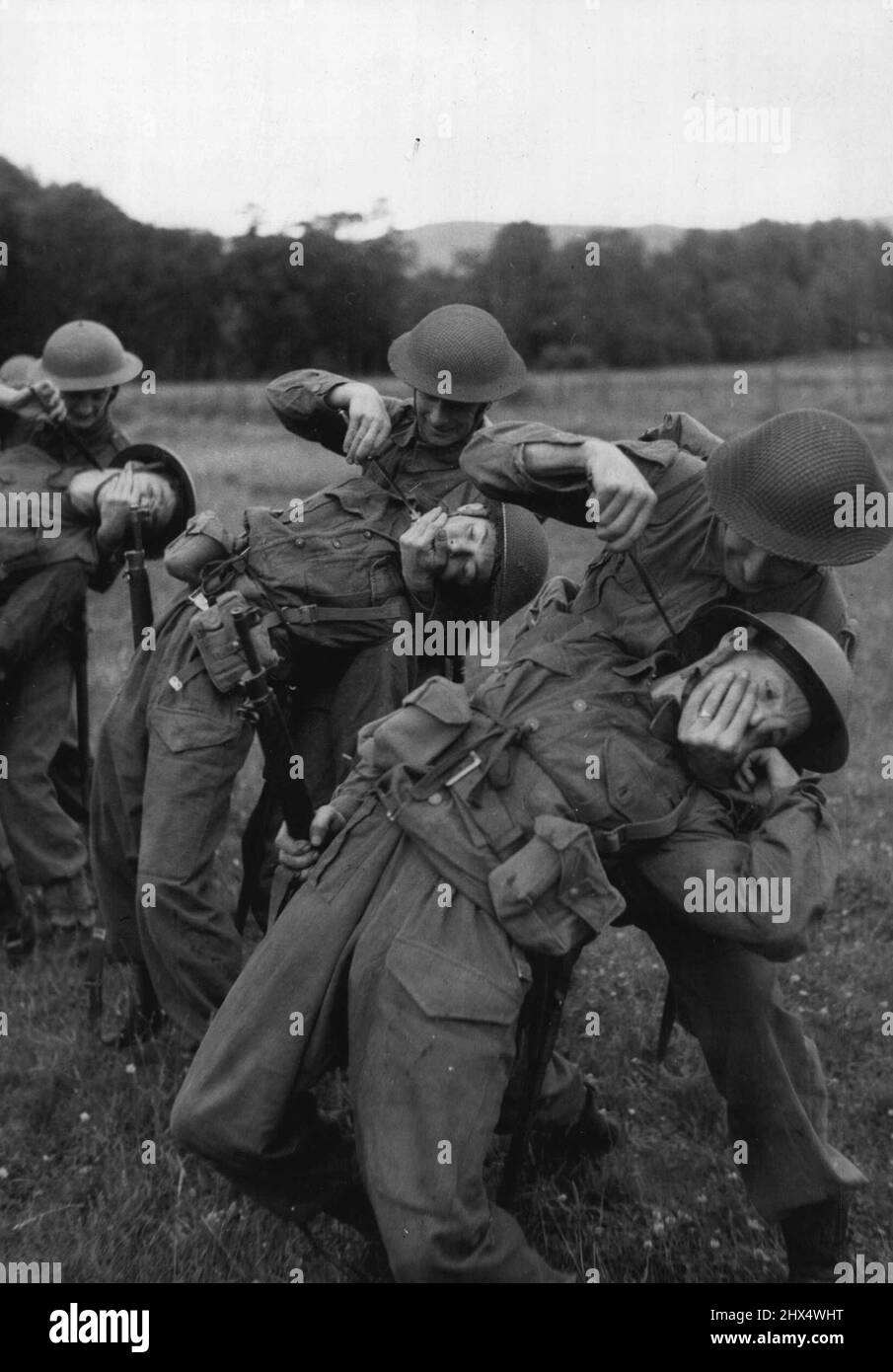 Scottish Home Guards' Commando Training - Unarmed Combat. Home Guards ...