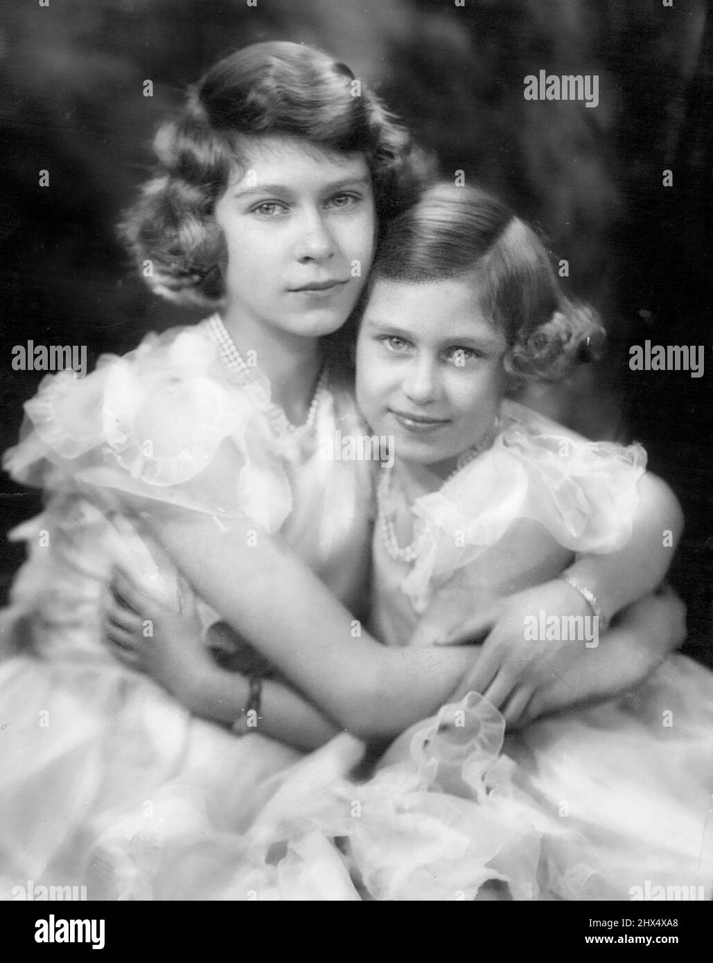 Unpublished portrait of the Princesses. Princess Elizabeth's birthday ...