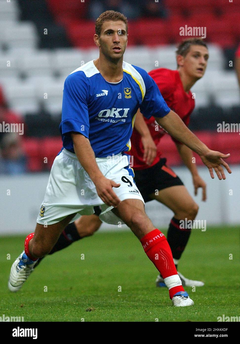 BOURNEMOUTH V POPRTSMOUTH 27-07-05 PORTSMOUTH STRIKER AZAR KARADAS PIC ...