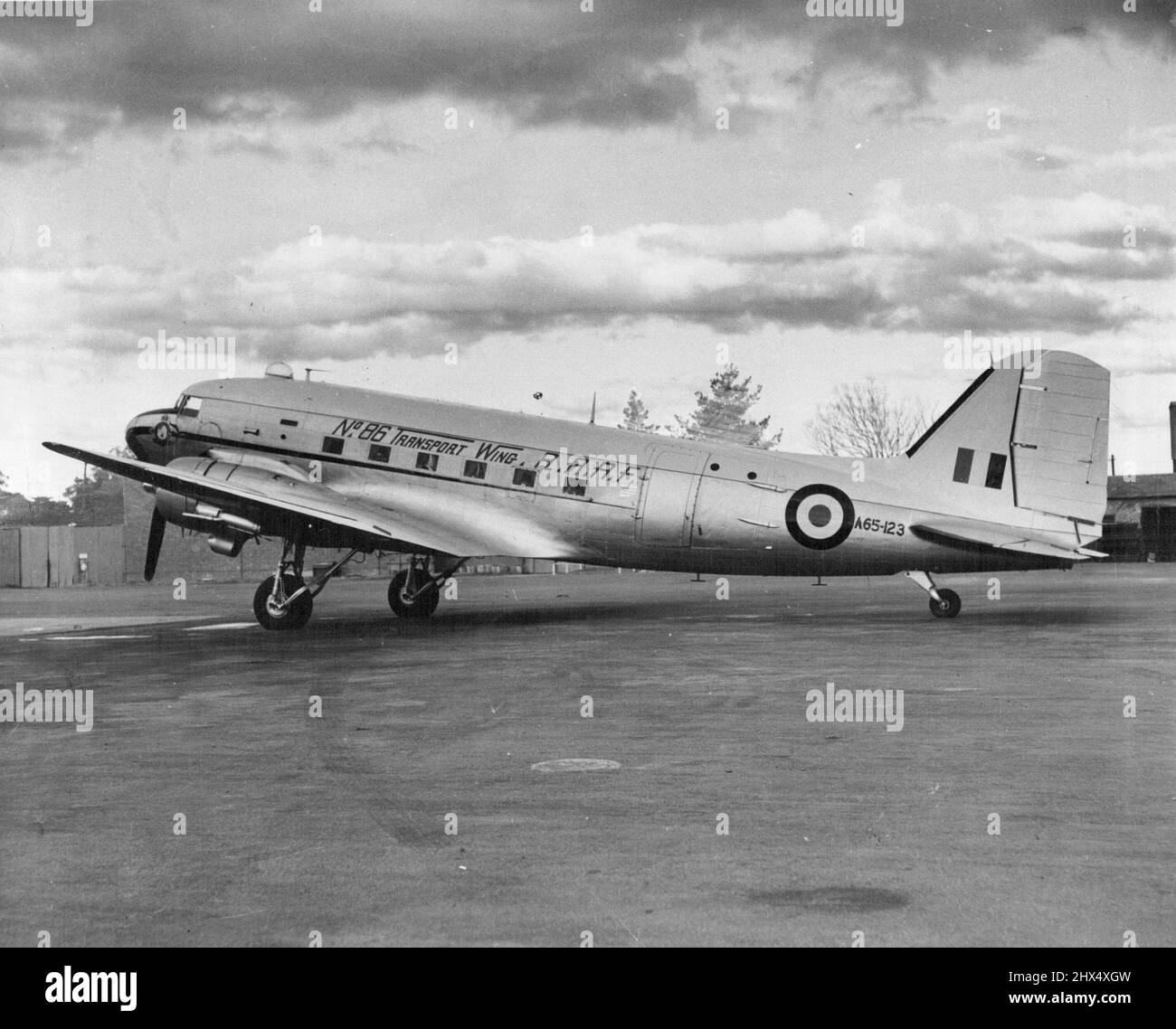The Dakota the Queen will use during the Royal tour of Australia. The ...