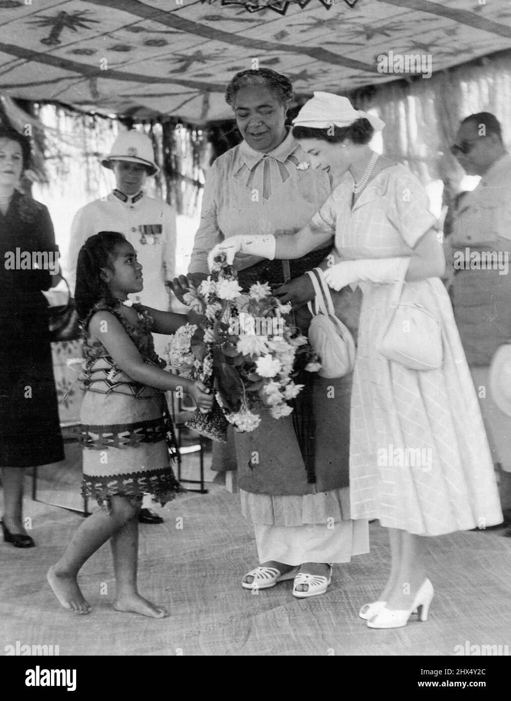 Queen of tonga Black and White Stock Photos & Images - Alamy