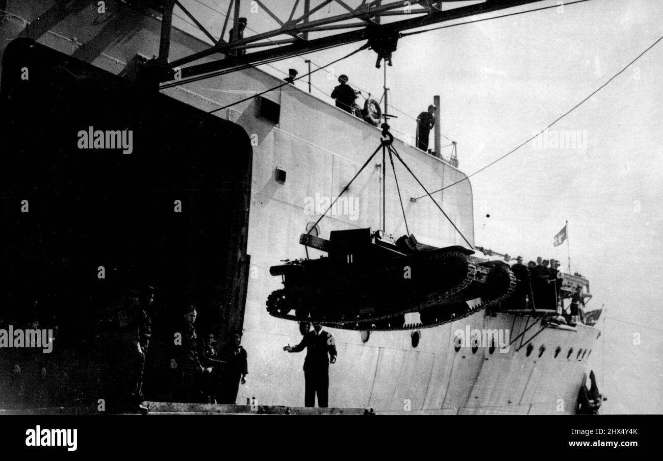 The Italian Occupation of Albania. Pictures just received of Italian ...