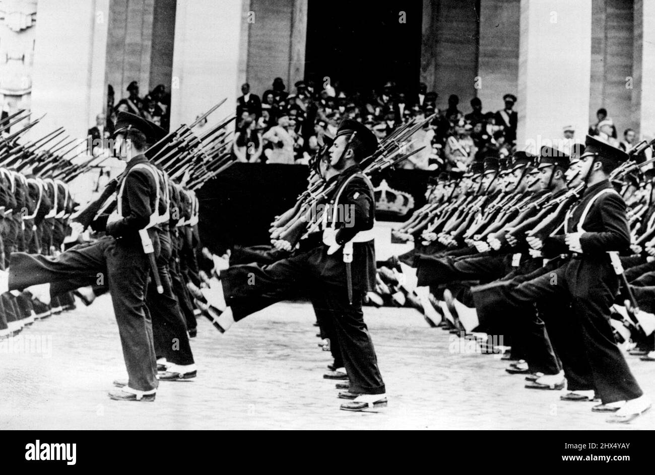 Archival photo of benito mussolini hi-res stock photography and images ...