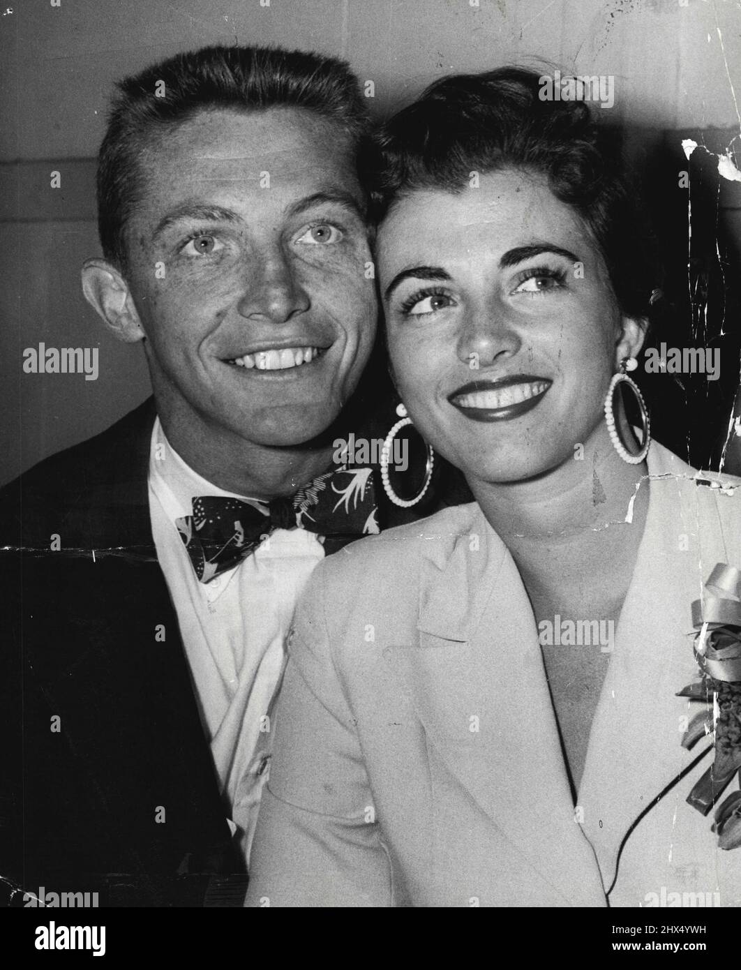 Trabert & Hendriks. September 20, 1954 Stock Photo - Alamy