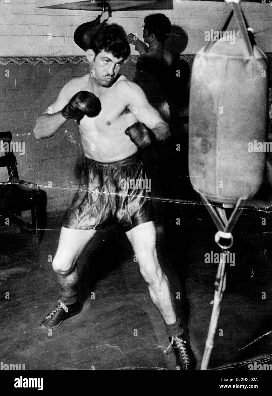 Only the punching bag lasted more than three rounds while Johnson ...