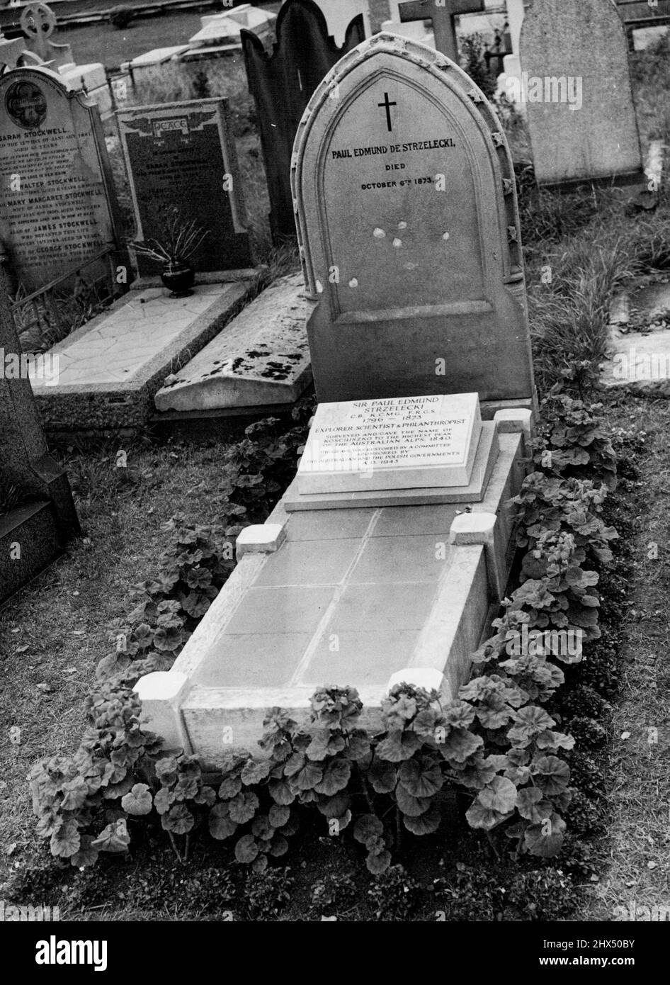 Famous Polish Scientist Is Commemorated In A London Cemetery -- A memorial plaque to Sir Paul ...