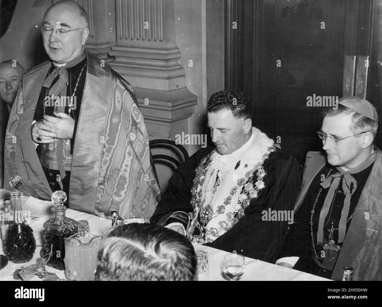 Civic Reception Afforded Roman Catholic Church Dignitaries At Town Hall ...
