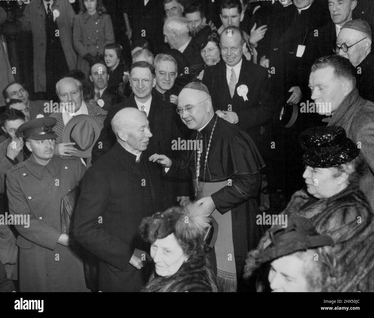 1946francis spellman hi-res stock photography and images - Alamy