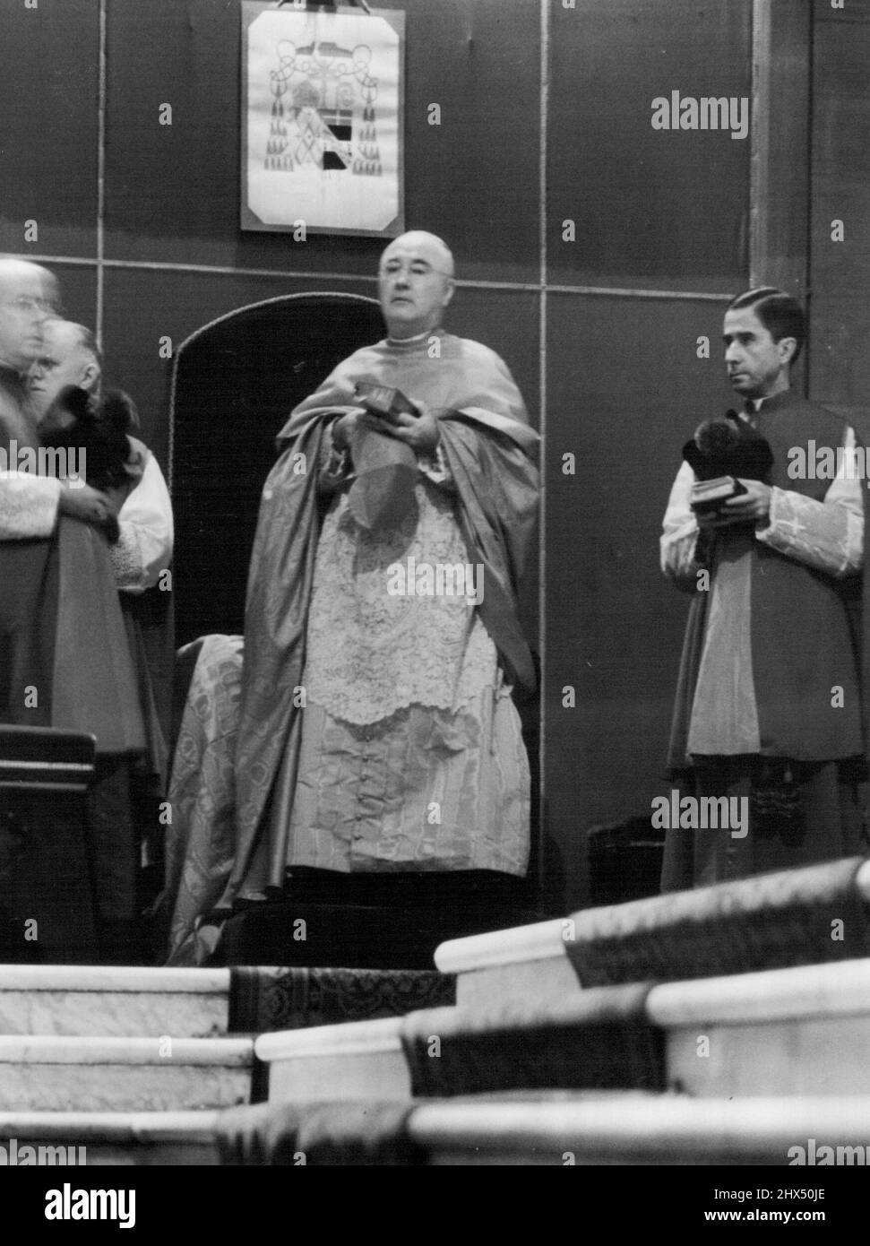 Francis cardinal spellman Black and White Stock Photos & Images - Alamy