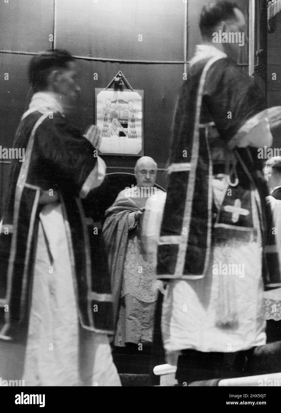 Francis cardinal spellman Black and White Stock Photos & Images - Alamy