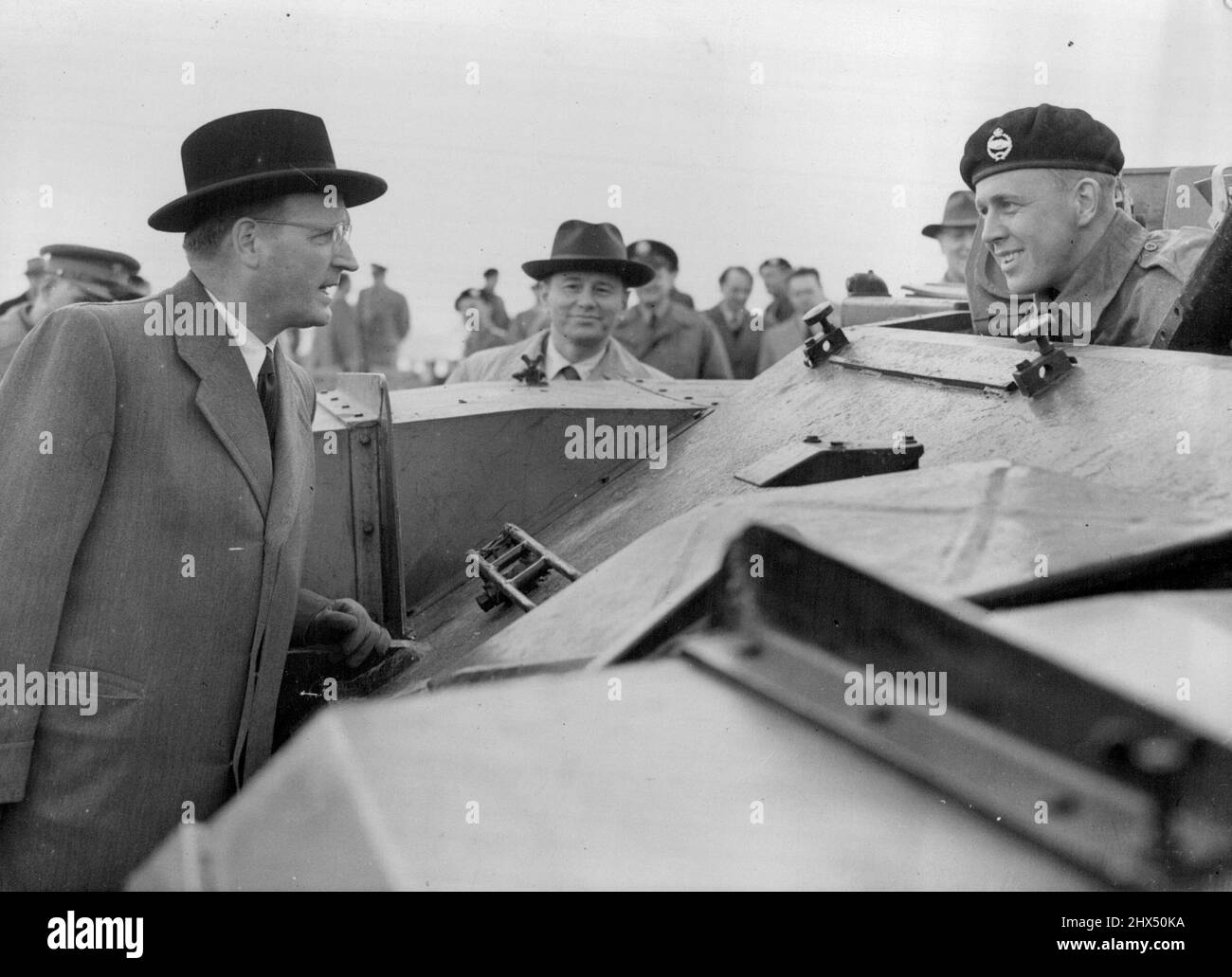 Rommel General Sees British Tanks -- General Speidel, former Chief of ...