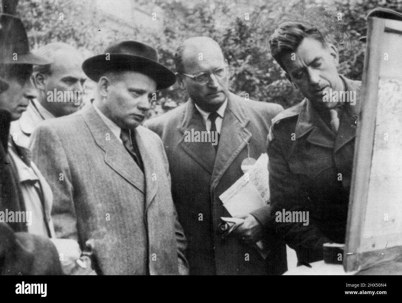 German Generals At NATO Manoeuvres -- Former German Generals, Guest ...