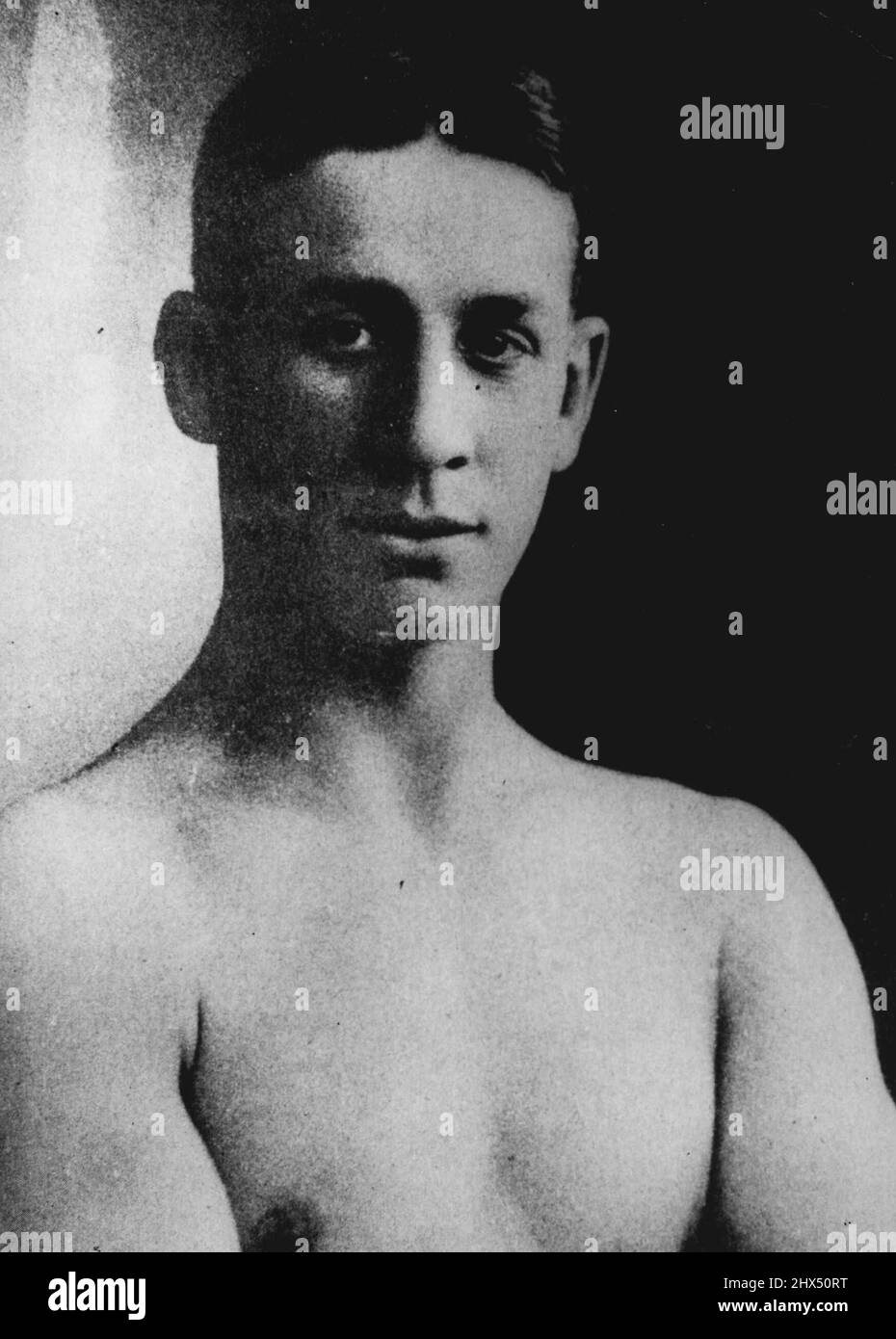 Tom Ryan. Light-Heavyweight. November 28, 1951. 1907 Stock Photo - Alamy