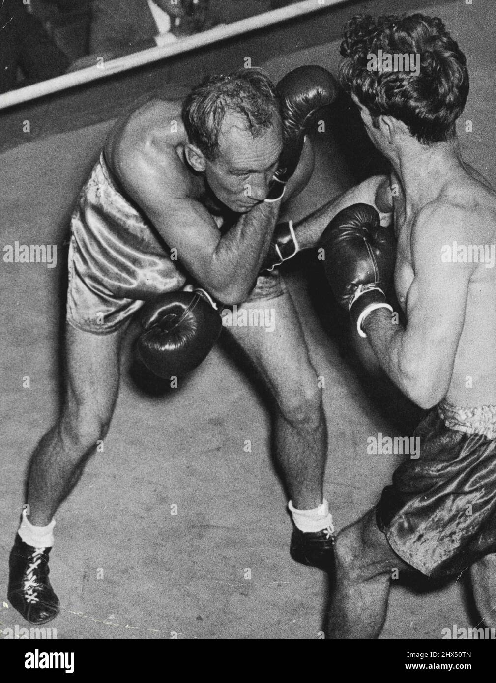 Sport boxing action 1950 1969 hi-res stock photography and images - Alamy