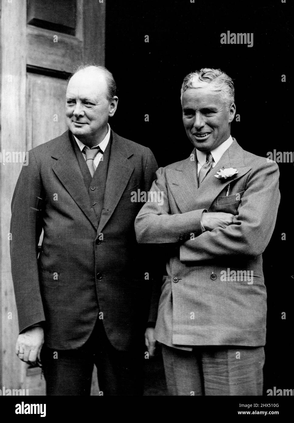 The Life Of Winston Churchill -- Mr. Charles Chaplin, the English-born ...