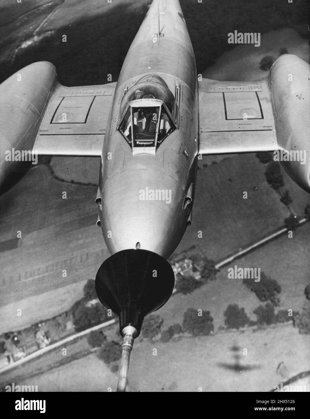 Air Feeding -- Heavy demands on fuel by jet engines are met here by ...