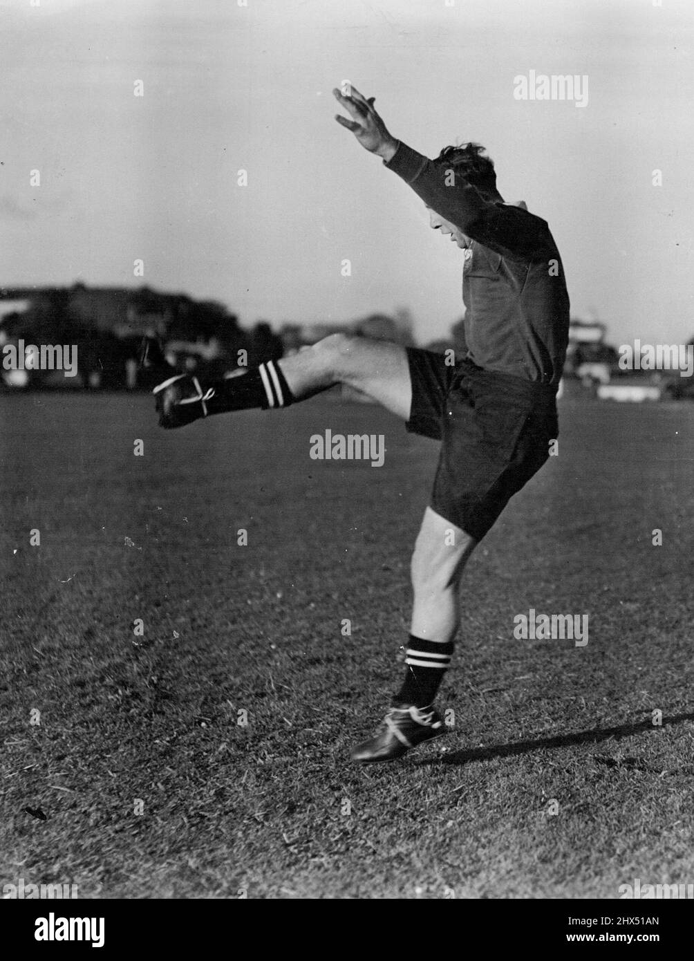 This is the sixth of a series of six photographs showing Bob's action ...