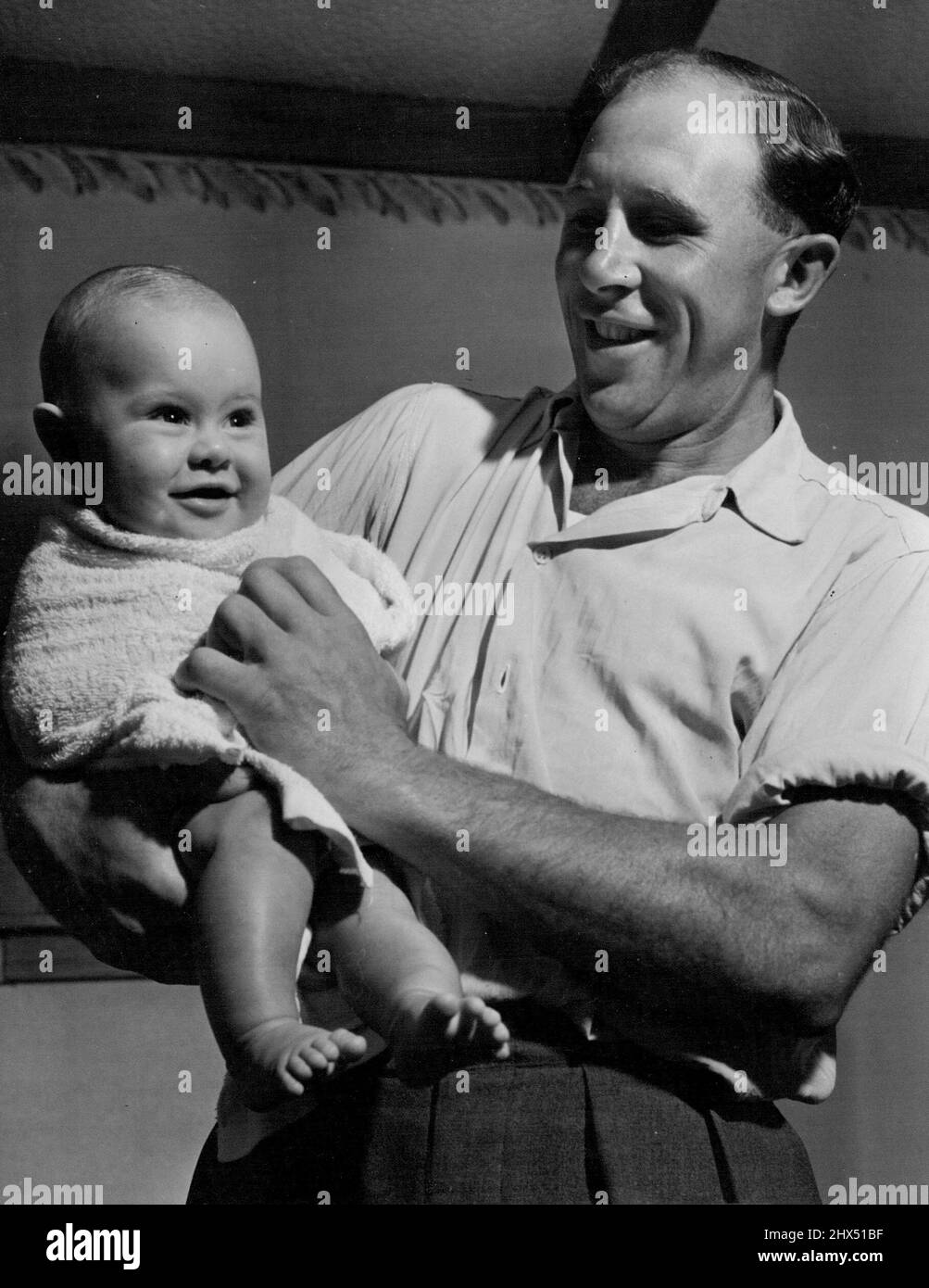 When he is home over the week-ends Bob usualy helps with Bruce's ...