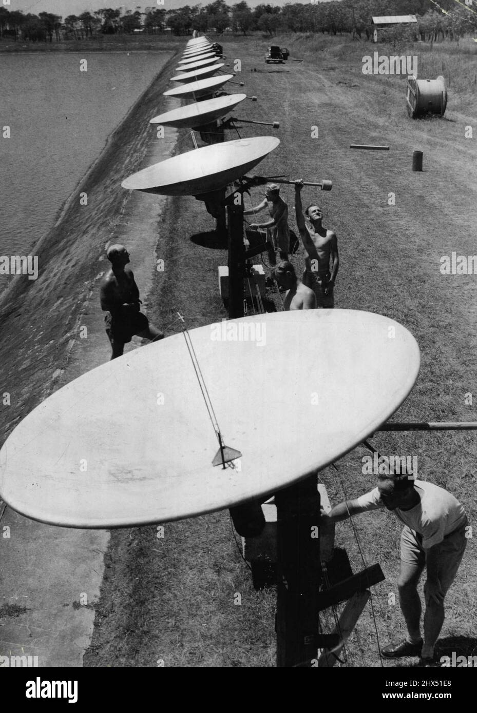 Preparing For The Eclipse Of The Sun - The Csiro scientist at work on ...