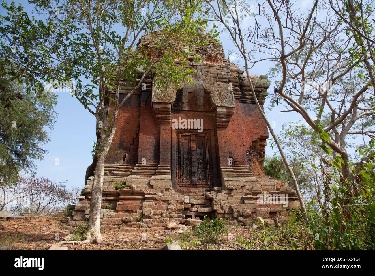 Cambodia, Phnom Da, ruins, temple Stock Photo - Alamy