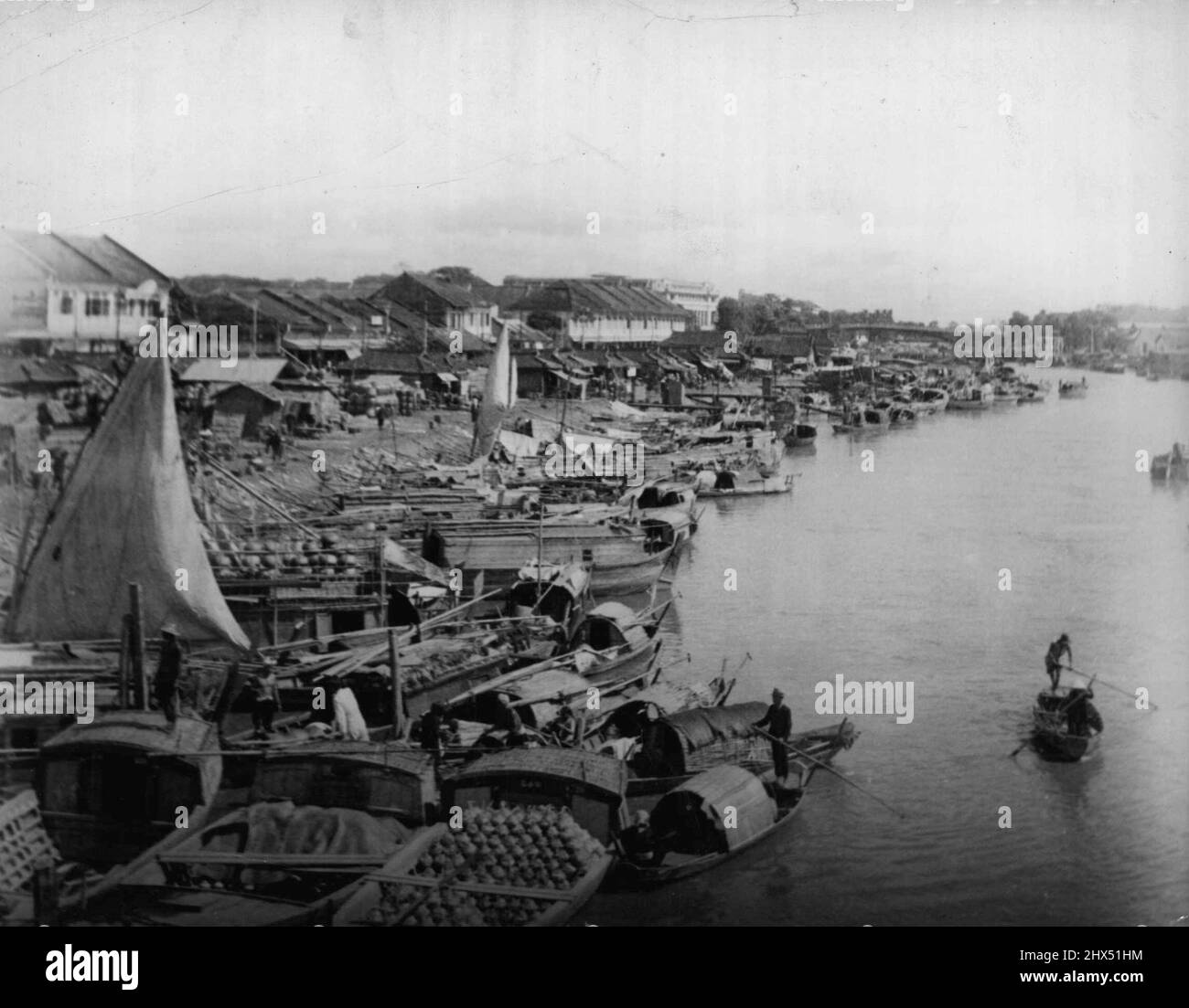 French Indo China... Saigon. Saigon: The Saigon River. August 7, 1940 ...