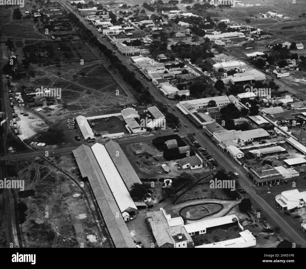 Lusaka, Capital of Northern Rhodesia. March 6, 1951. (Photo by Camera ...