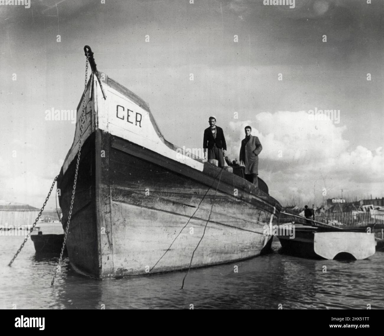 German barges hi-res stock photography and images - Alamy