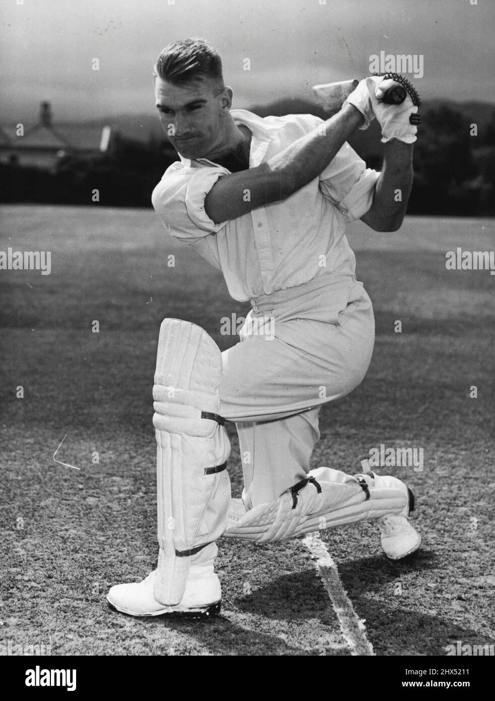 John reid cricket new zealand hi-res stock photography and images - Alamy