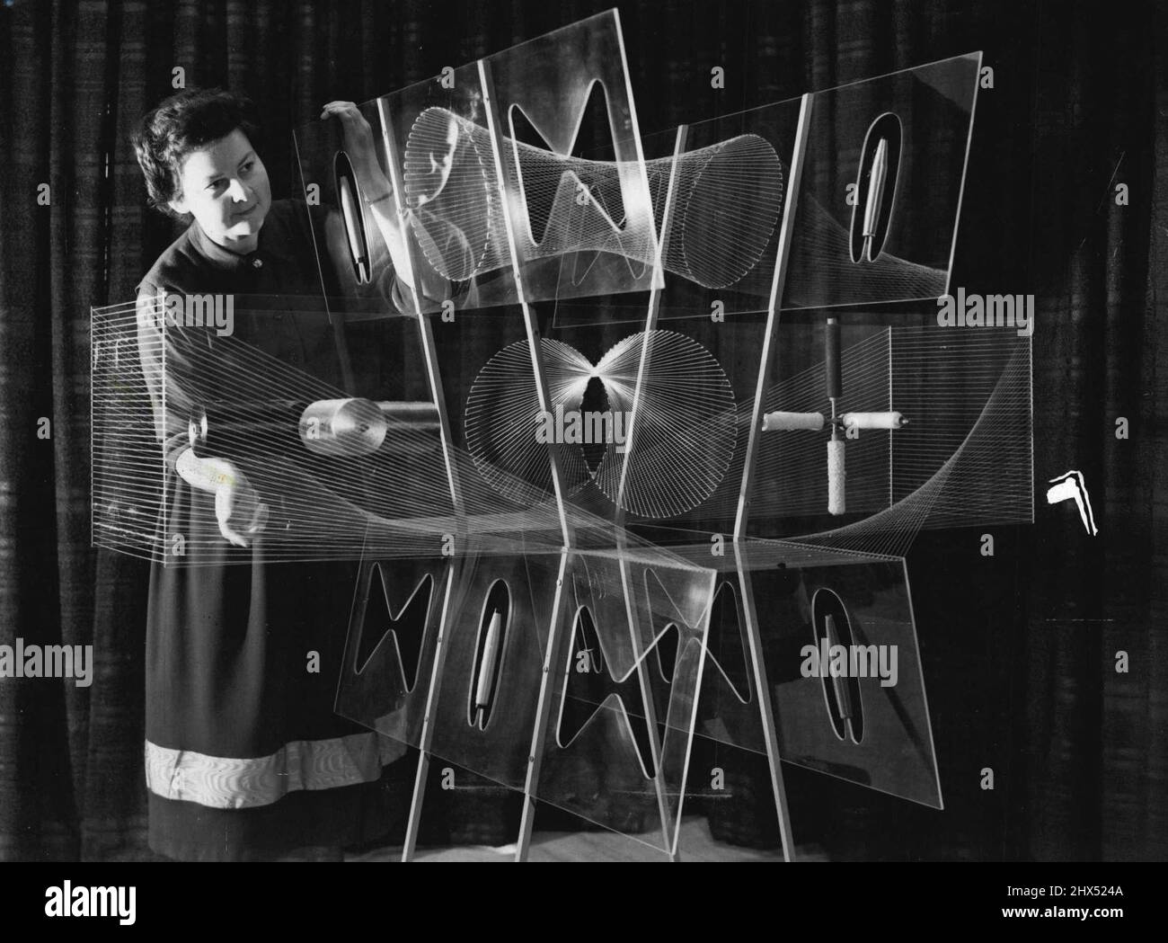British Rayon Industry is "World Shop Window" "Can you guess?" Miss ...