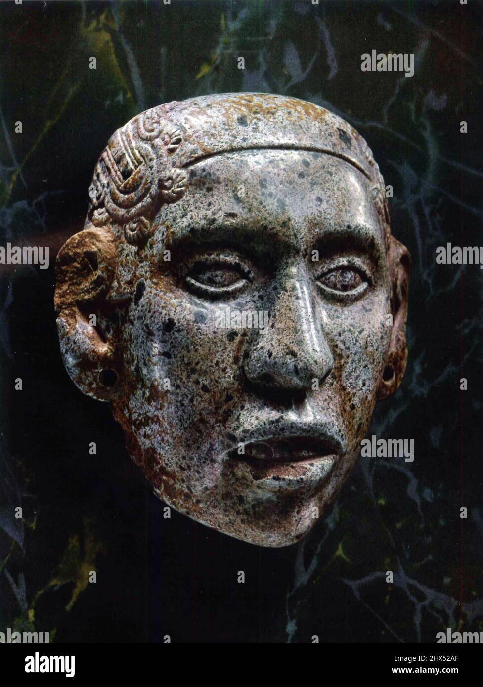 Aztec man face hi-res stock photography and images - Alamy