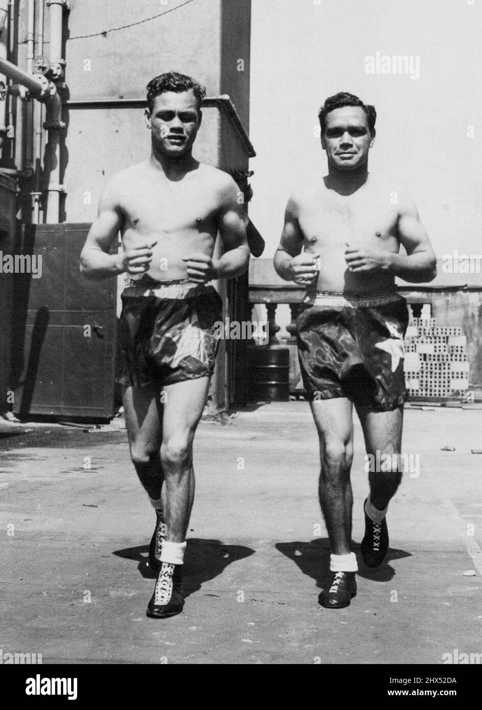 Newcastle welteweight boxers, Alfie Sands (left) and George Sands ...