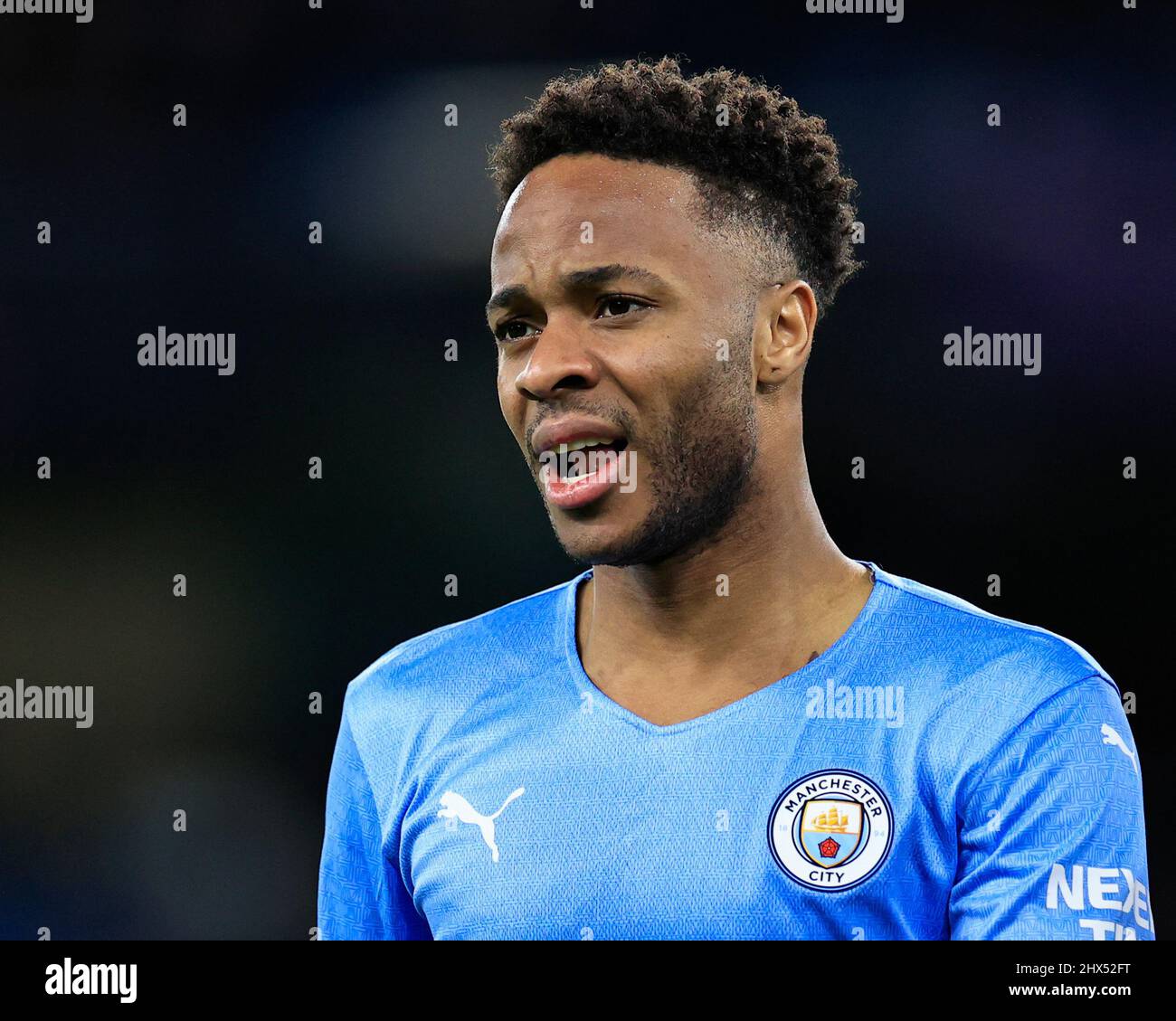Raheem Sterling #7 of Manchester City Stock Photo - Alamy