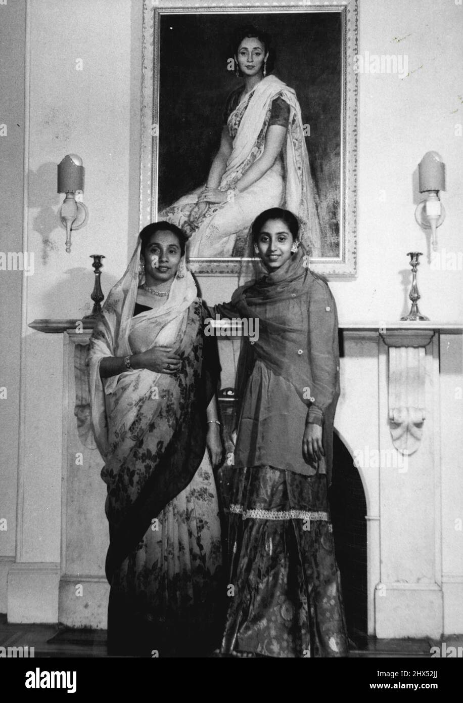 Begum Rahman and daughter. Wife & Eldest daughter High Cmmnr. (Miss ...