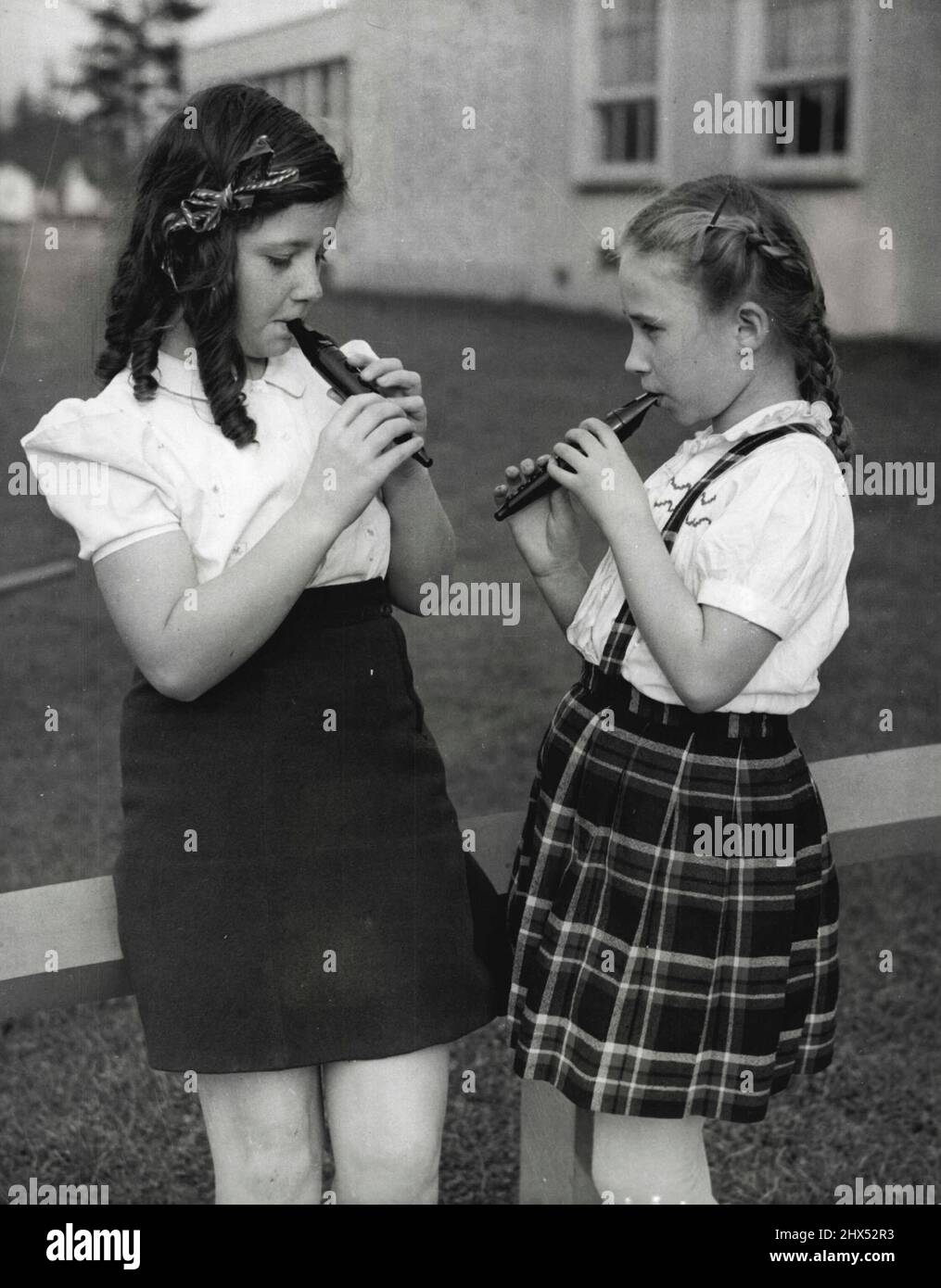 10-year-old Martha Hyams and 8-year-old Jane Sayers are still ...