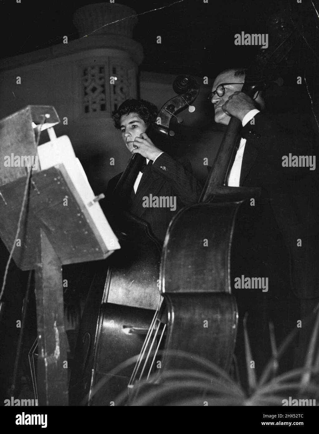 Open air concert at N. Sydney. December 08, 1952 Stock Photo - Alamy