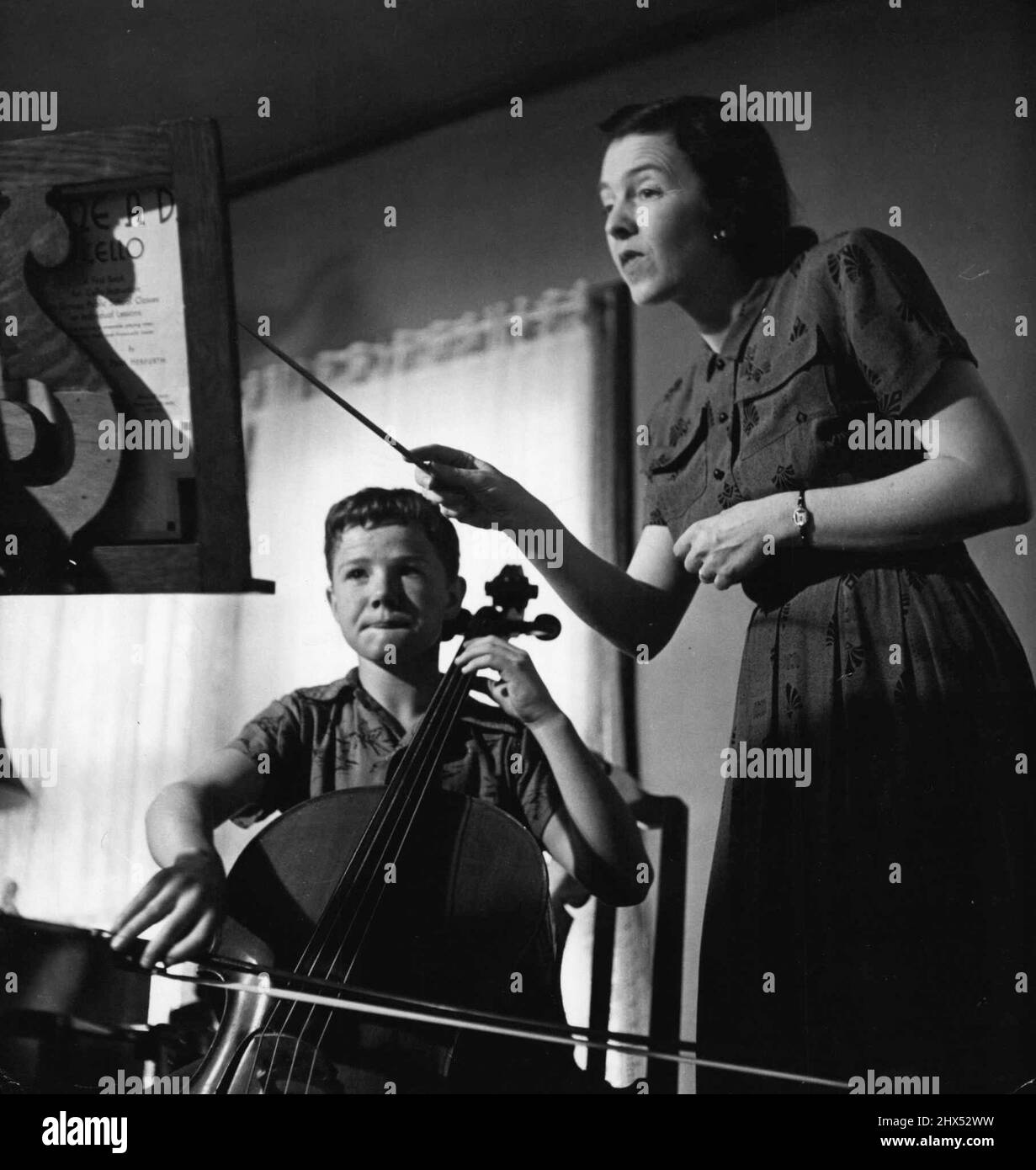 Cello - Instrument Music. January 09, 1951. (Photo by Look Magazine ...