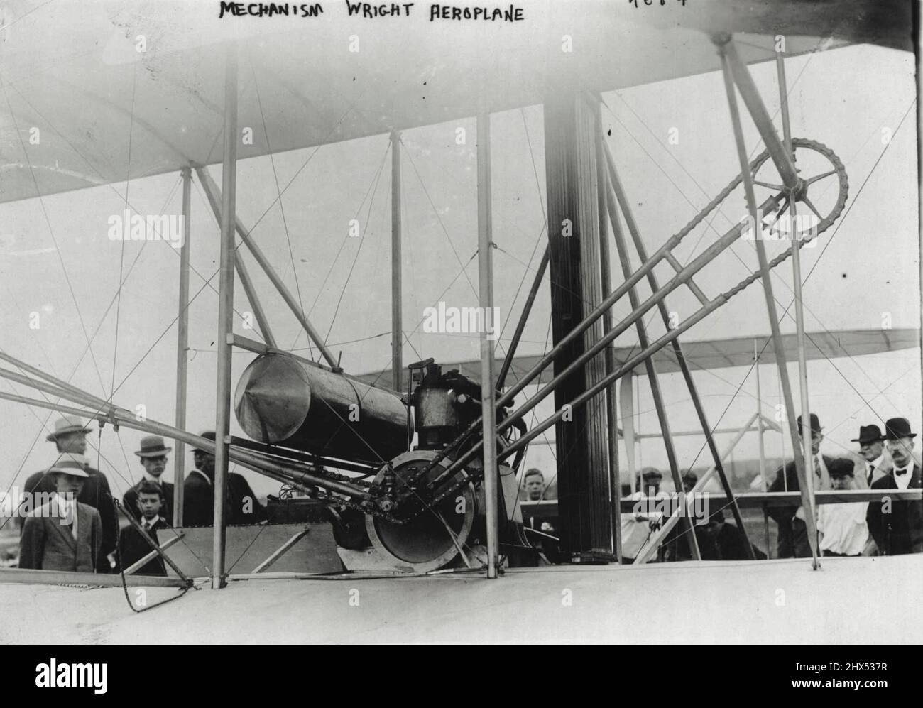 Mechanism Wright Aeroplane. Wright Aeroplane Mechanism in 1908. May 02 ...