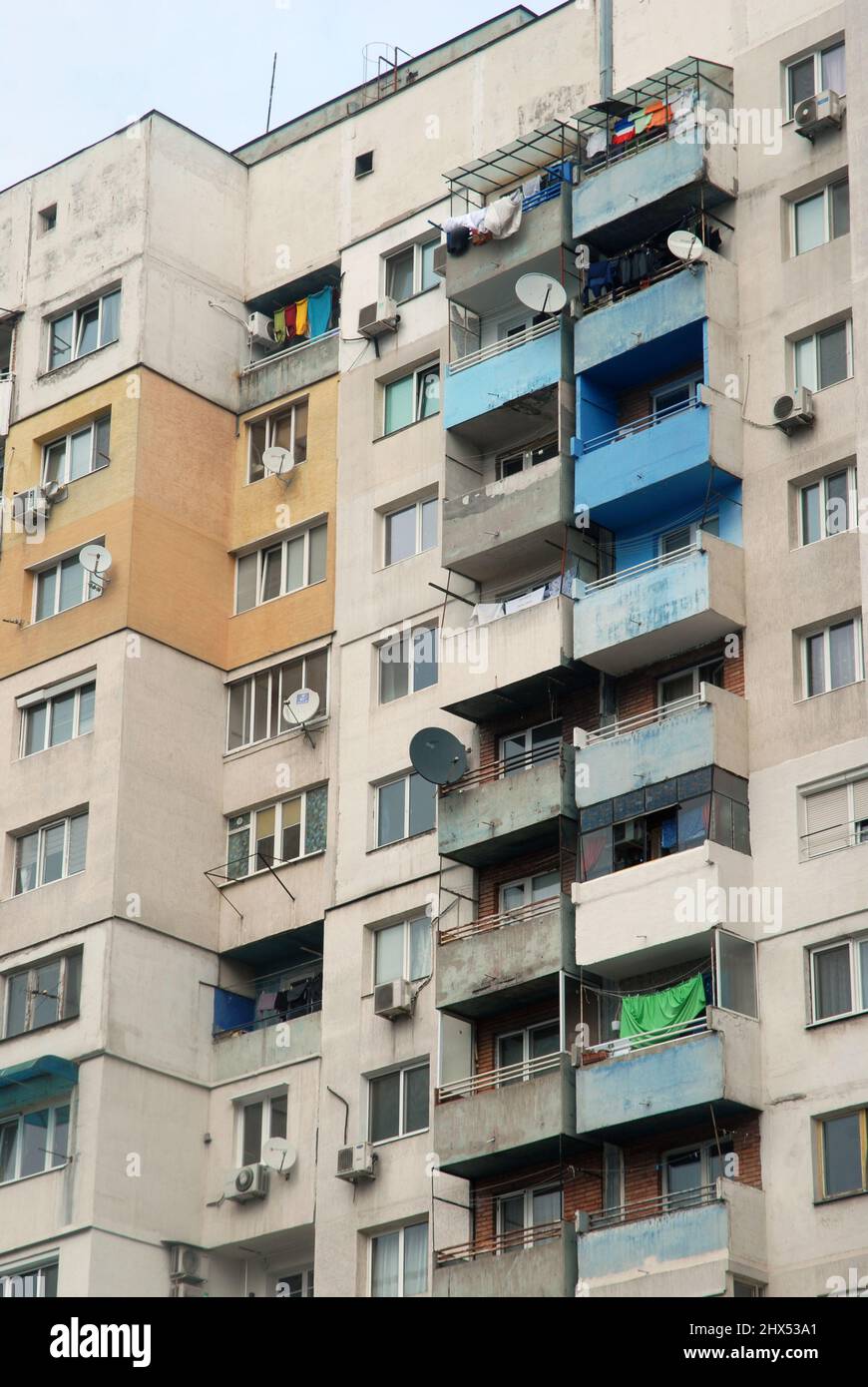 High Rise Accommodation, Lyulin Suburb, Sofia, Bulgaria Stock Photo - Alamy