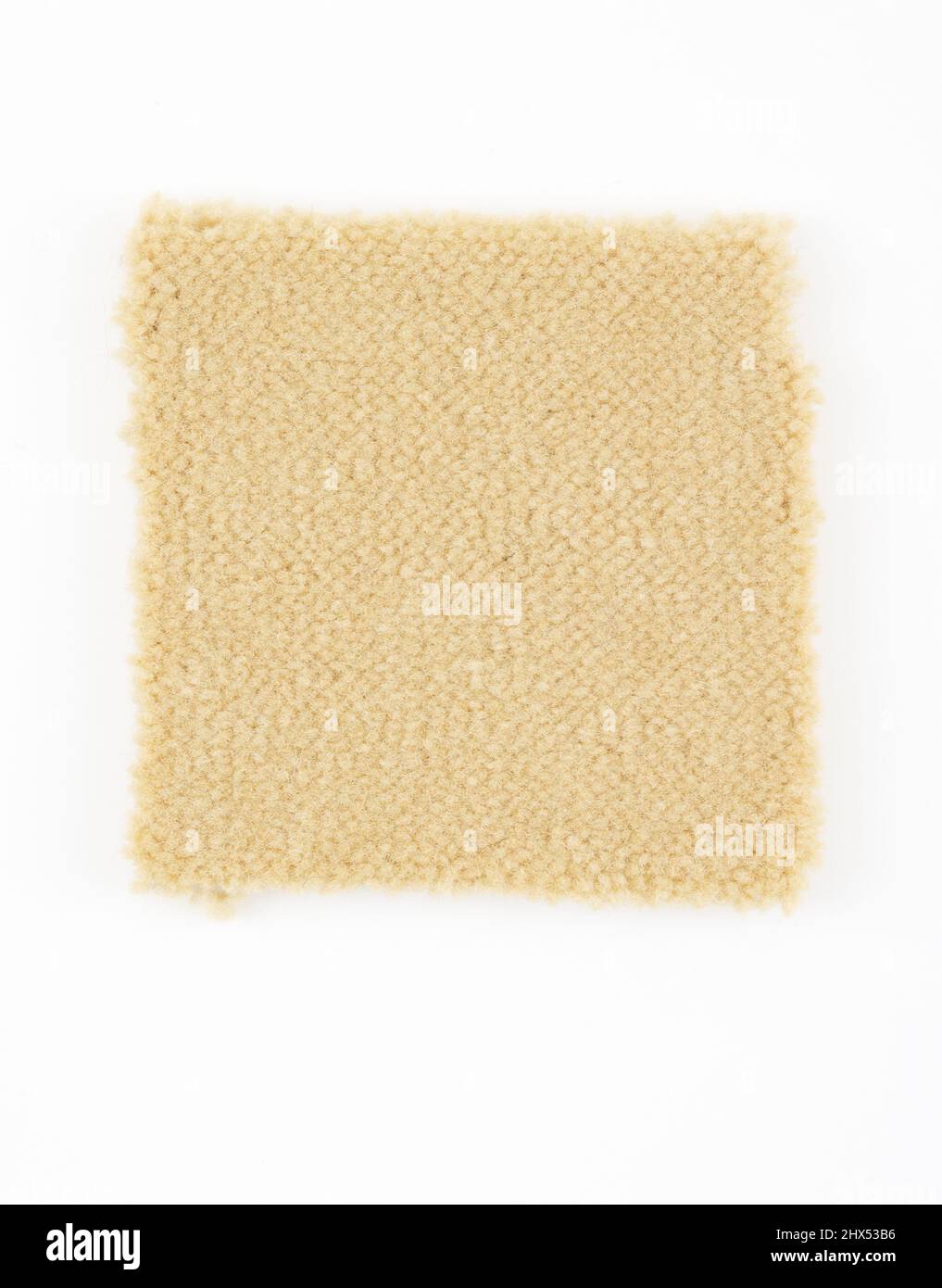 Cream velvet weave carpet sample Stock Photo - Alamy